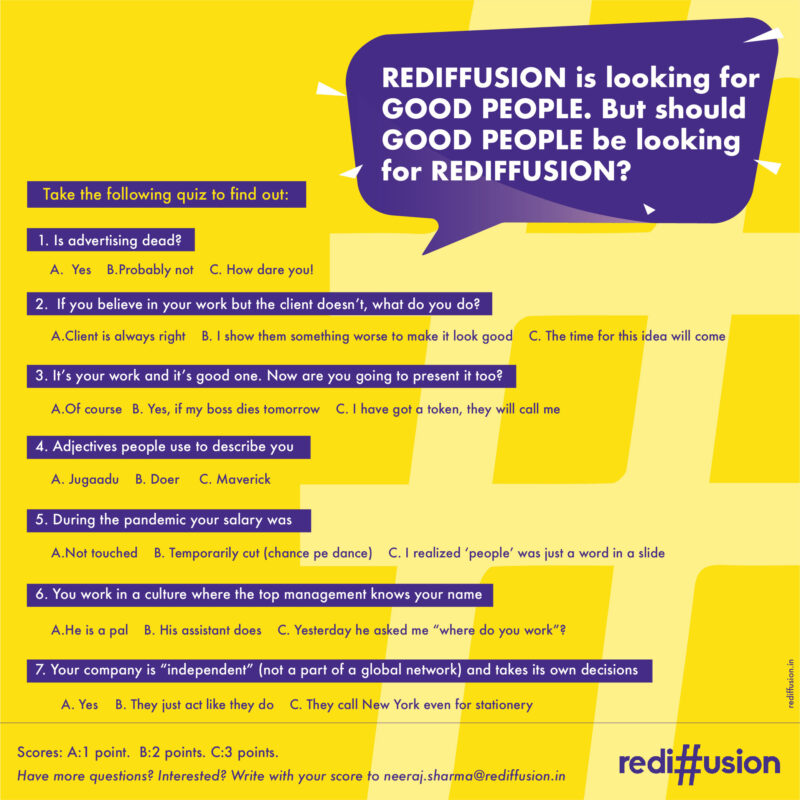 Career - Rediffusion